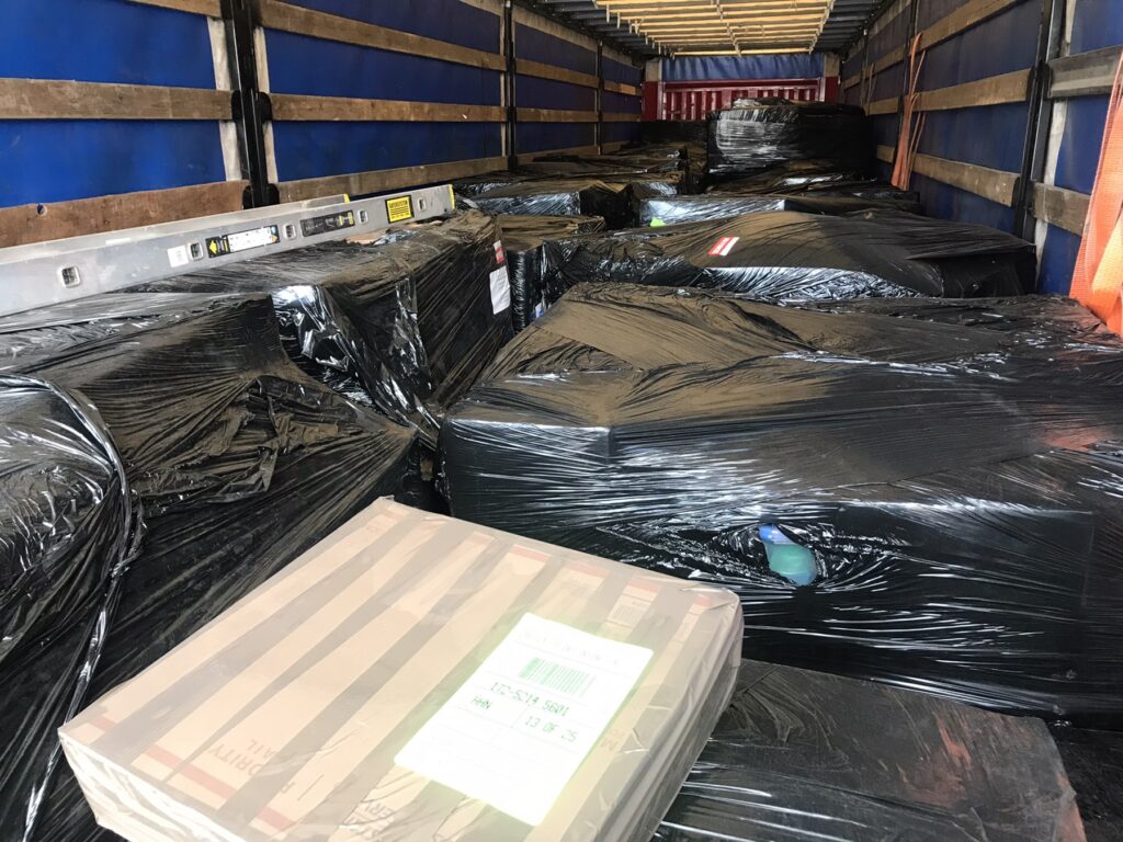 First Shipment Arrives by Air